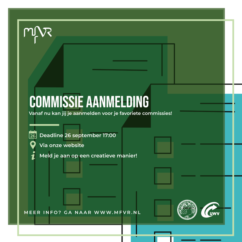 Commissie aanmelding! - MFVR